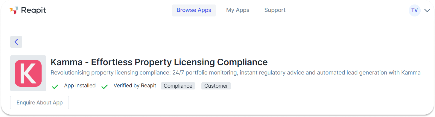 Licensing Compliance Simplified: The Kamma-Reapit Integration